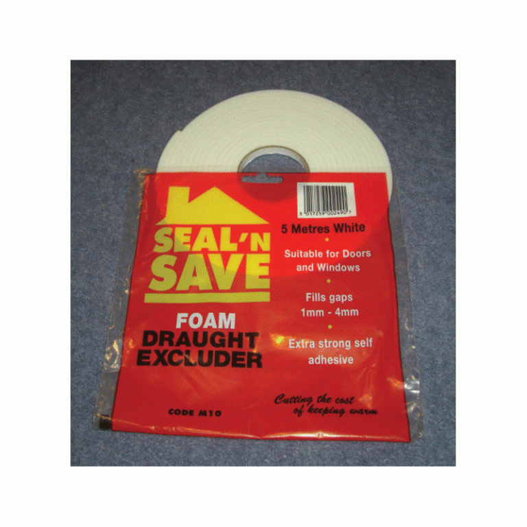 Stormguard Seal N Save Foam - 5m White - Hardware Heaven