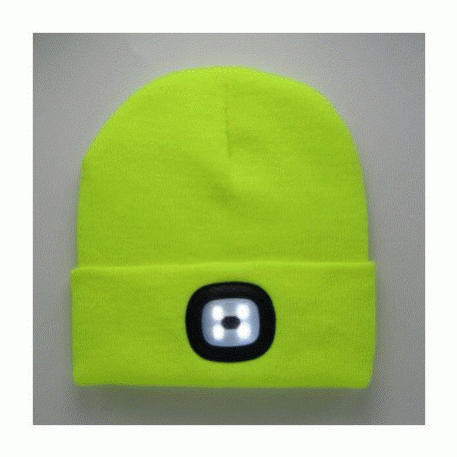 4 SMD USB RECHARGEABLE HEADLIGHT HAT - Hardware Heaven